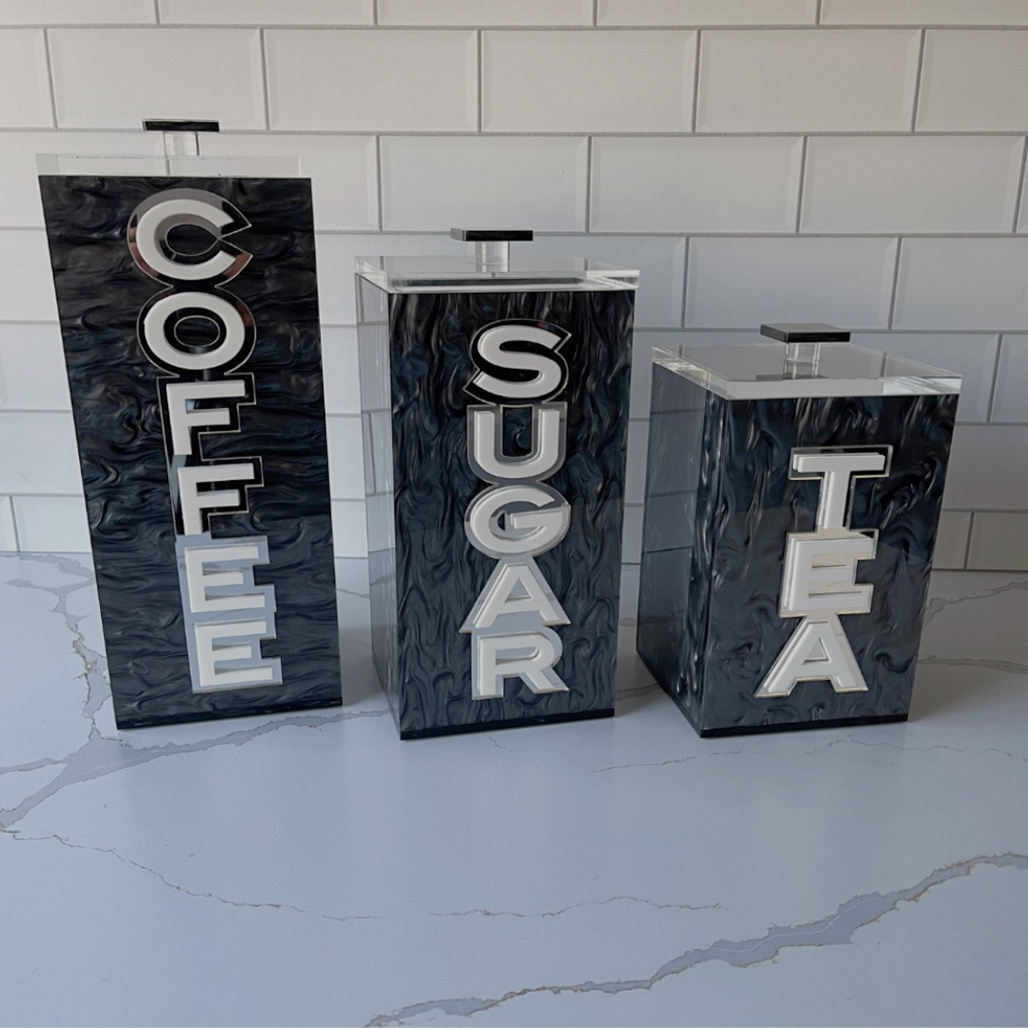 "Custom Acrylic Kitchen Canisters | Stylish Storage" – A Gifted Story